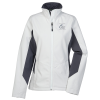 4imprint.ca: Crossland Colourblock Soft Shell Jacket - Ladies' - 24 hr ...