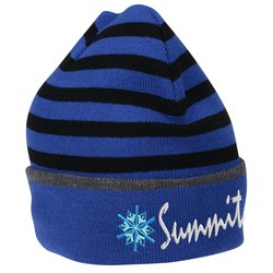 4imprint.ca: Thin Stripes Cuffed Toque C137336