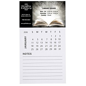 4imprint.ca: Business Card Magnet with Calendar and Notepad C143821