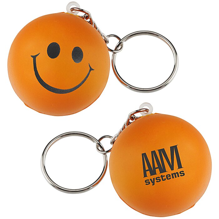 4imprint.ca: Mood Keychain - Smiley Face C112123-SF