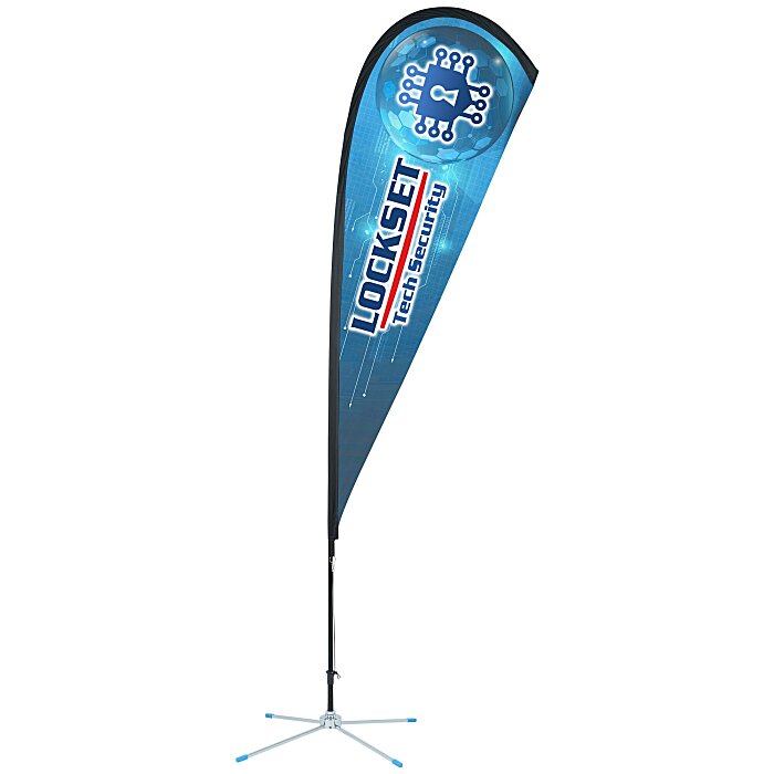 4imprint.ca: Indoor Sail Sign - 8' - One-Sided C103822-8-IN-1