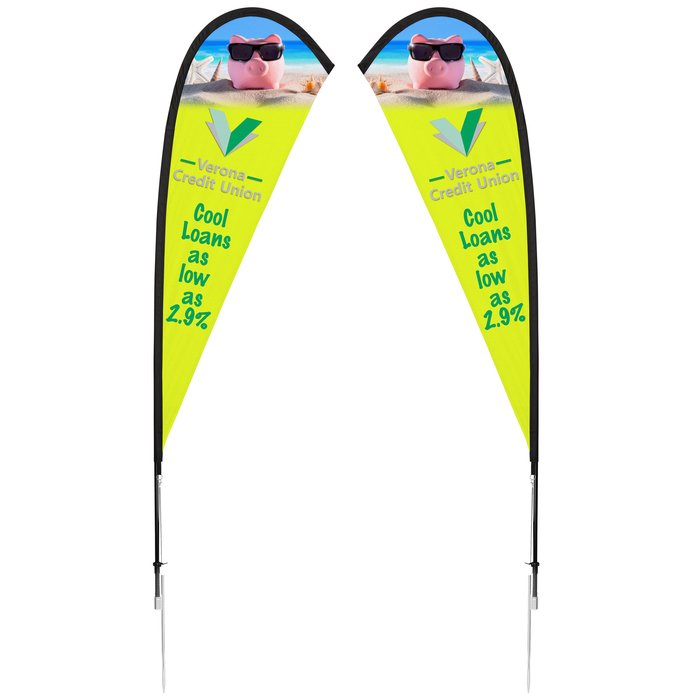 4imprint.ca: Outdoor Sail Sign - 8' - Two-Sided C103822-8-OUT-2