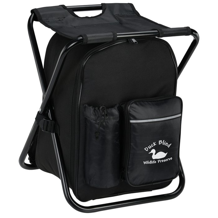 4imprint.ca: Chillin' 24-Can Cooler Bag Stool C132211