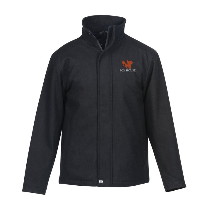 4imprint.ca: Melton Wool Blend Jacket - Men's C132699-M
