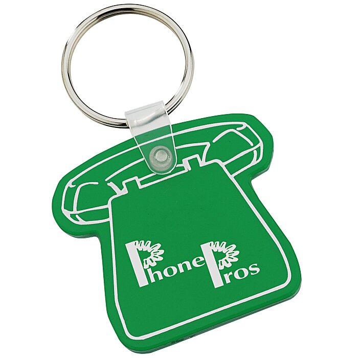 4imprint.ca: Phone Soft Keychain - Translucent C17608-PH-T
