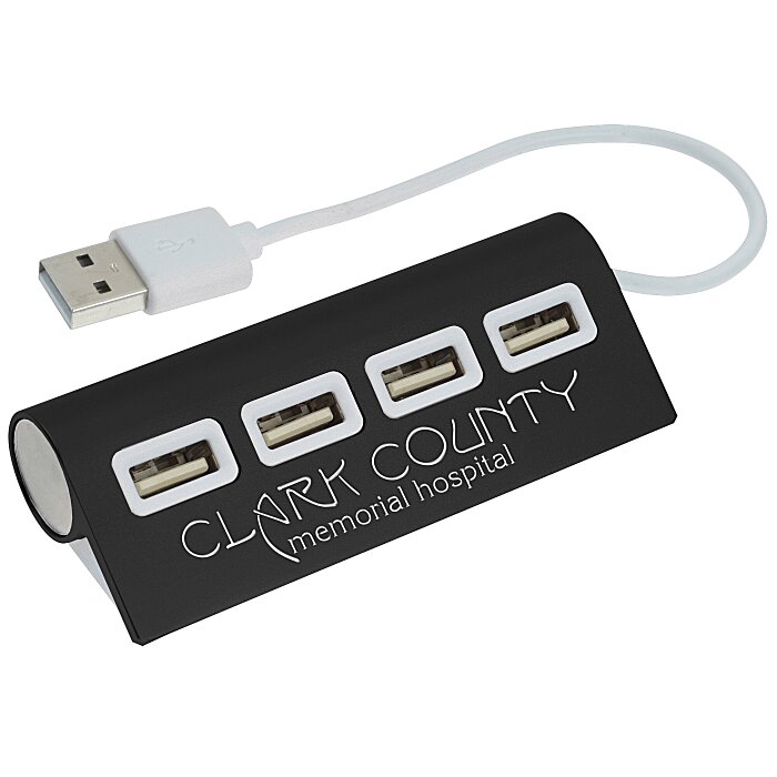 4imprint.ca: Cascade 4 Port USB Hub C133594