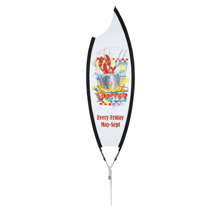 4imprint.ca: Outdoor Claw Sail Sign - 9' - One Sided C133347-9-OUT-1