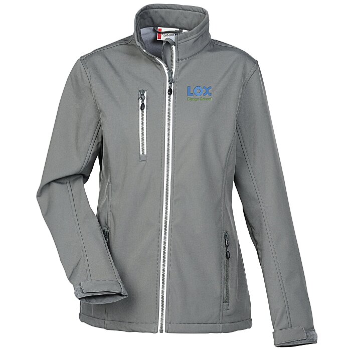 4imprint.ca: Telemark Soft Shell Jacket - Ladies' C144311-L