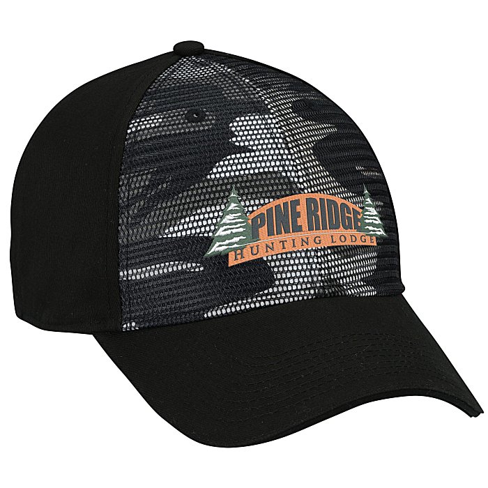 4imprint.ca: Mesh Front Camo Cap C145859
