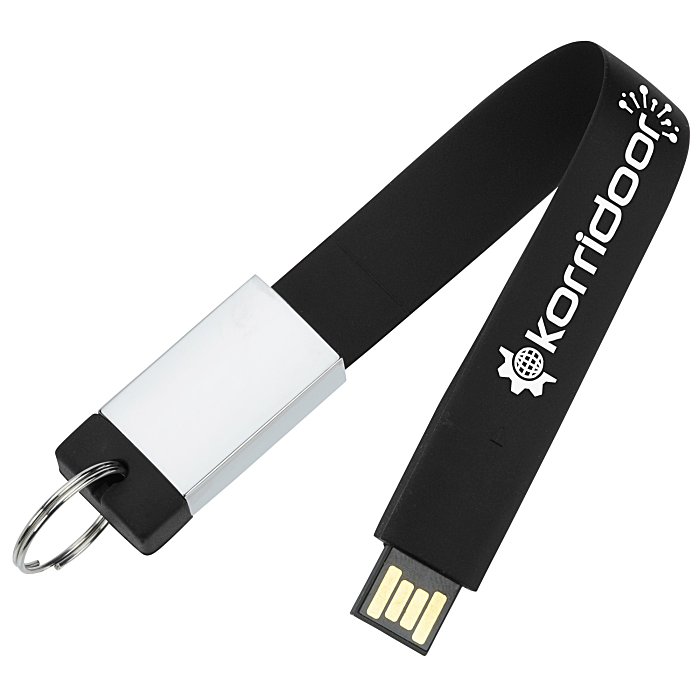 4imprint.ca: Loop USB Flash Drive Keychain - 8GB C147869-8G
