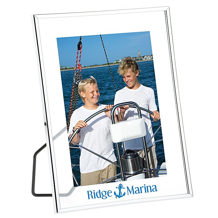 4imprint.ca: Silver Floating Frame - 5" x 7" C148626-57