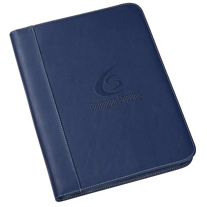 4imprint.ca: Monroe Zippered Padfolio with Notepad C152101