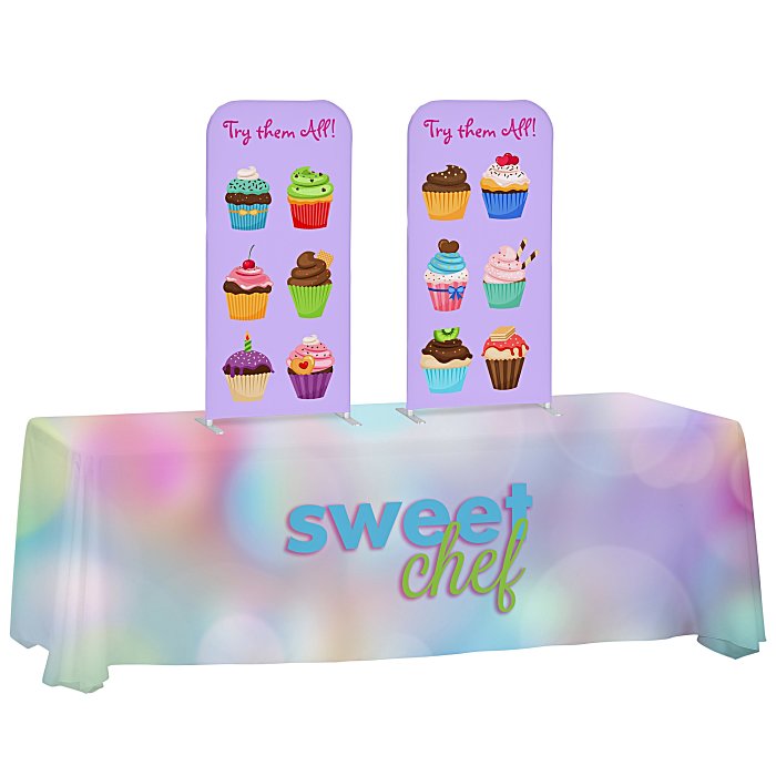 4imprint.ca: Convertible Table Throw EuroFit Tabletop Display Kit C153351