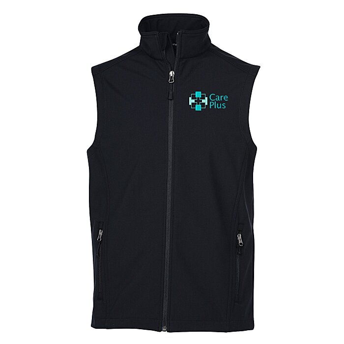 4imprint.ca: Crossland Soft Shell Vest - Men's - 24 hr C129645-M-V-24HR