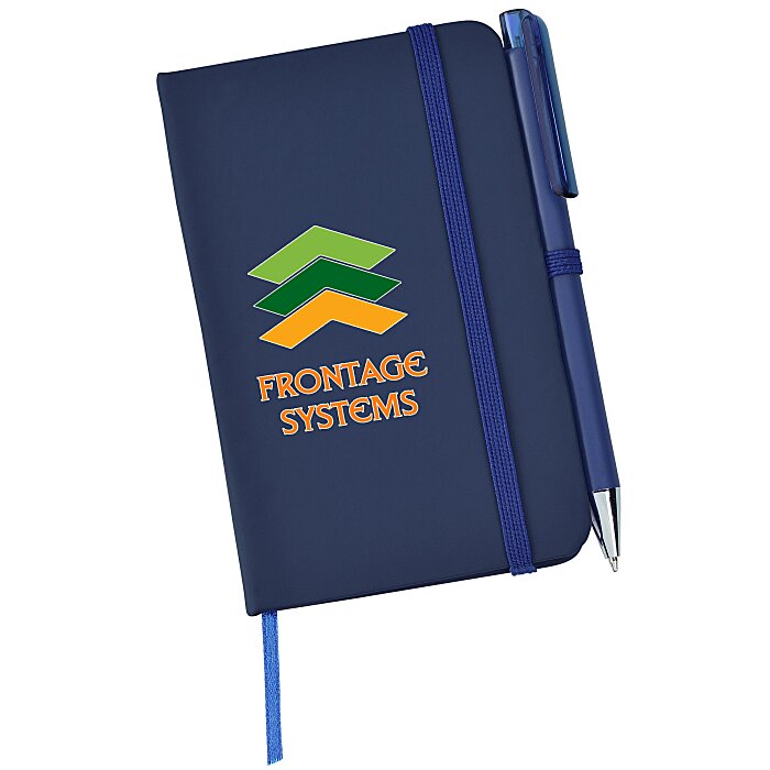 4imprint.ca: TaskRight Afton Notebook with Pen - 5-1/2" x 3-1/2" - Full ...