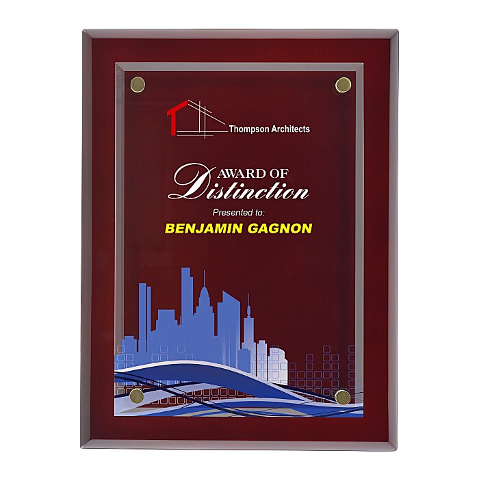 4imprint.ca: Celebration Wood Plaque - 9" C164093-9