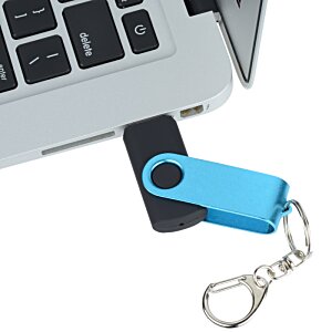 4imprint.ca: USB Swing Drive - Colour - 16GB C104601-C-16G