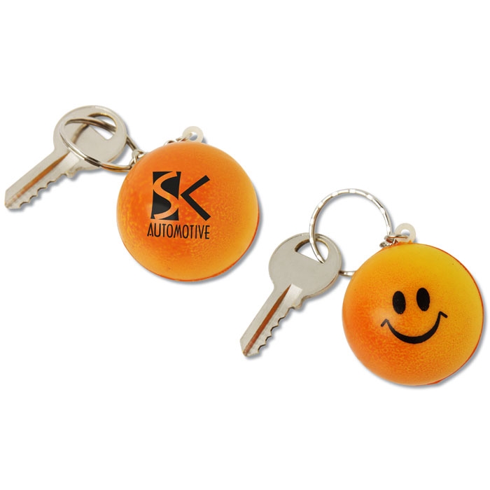 4imprint.ca: Mood Keychain - Smiley Face C112123-SF