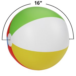 4imprint.ca: 16" Beach Ball - Two-Tone C114801-TT