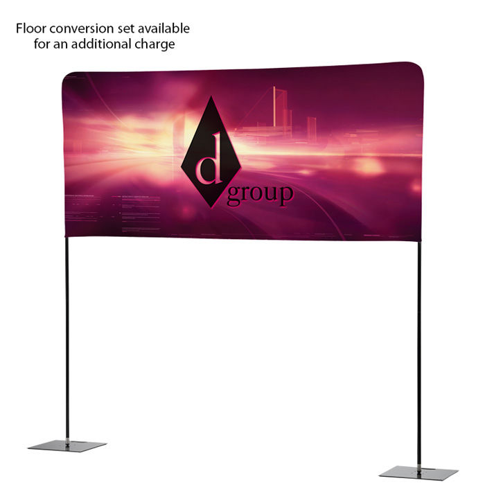 4imprint.ca: Tabletop Banner System with Back Wall - 8' C114823-8