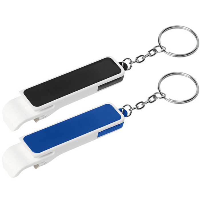 4imprint.ca: Phone Stand Bottle Opener Keychain C130126