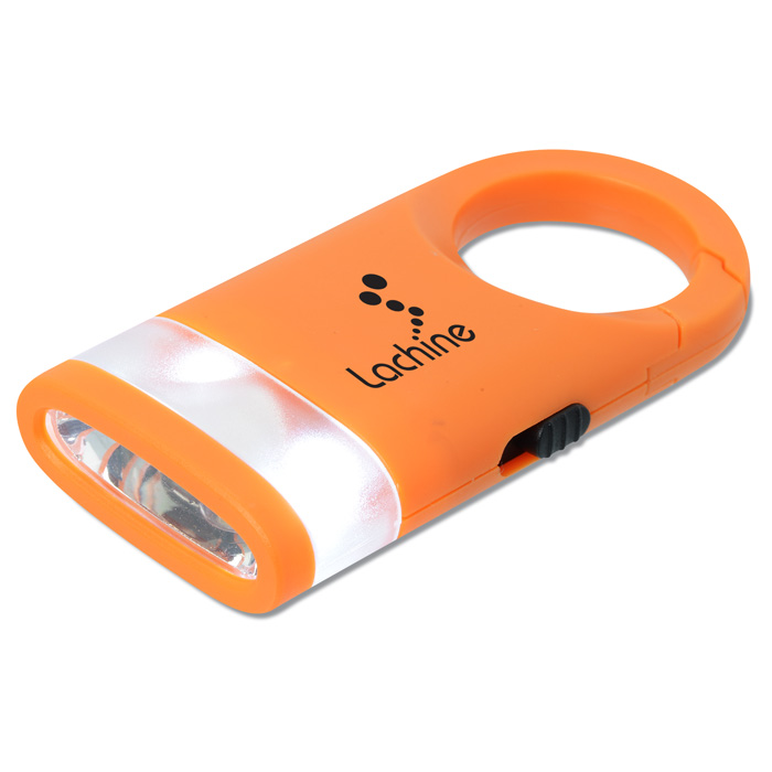 4imprint.ca: Locklight Carabiner Flashlight C131353
