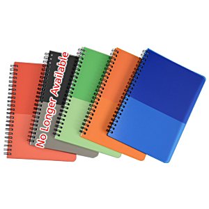 4imprint.ca: Colour Block Notebook - 8-1/8" x 6" C139258-86