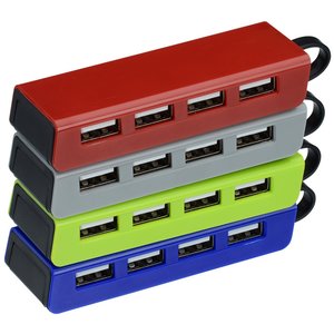 4imprint.ca: 4 Port USB Hub with Phone Stand C139280
