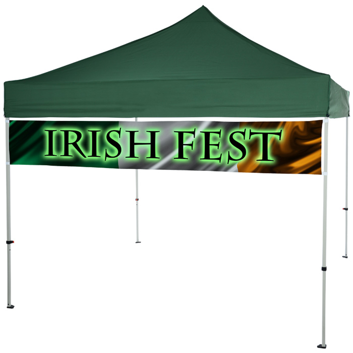 4imprint.ca: 10' Event Tent Quarter Wall Banner - Two Sided C139975-2