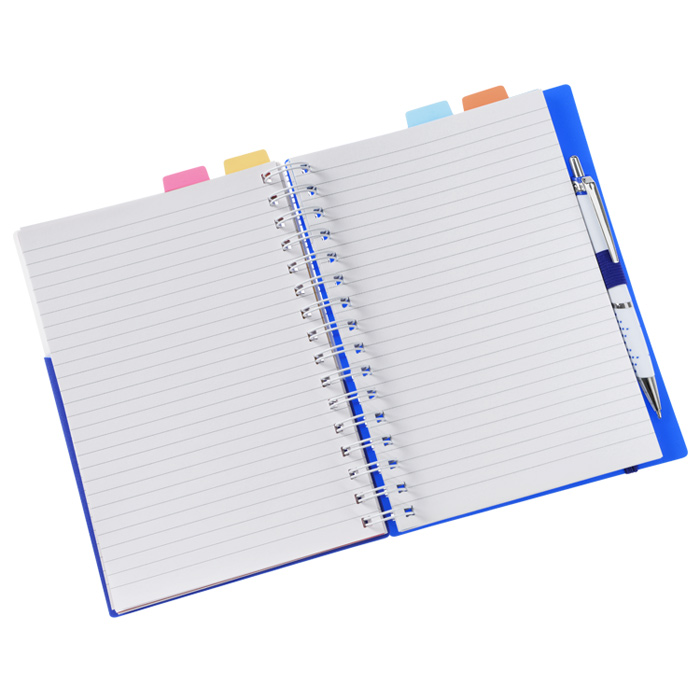 4imprint.ca: Souvenir Tabbed Notebook with Pen C160732