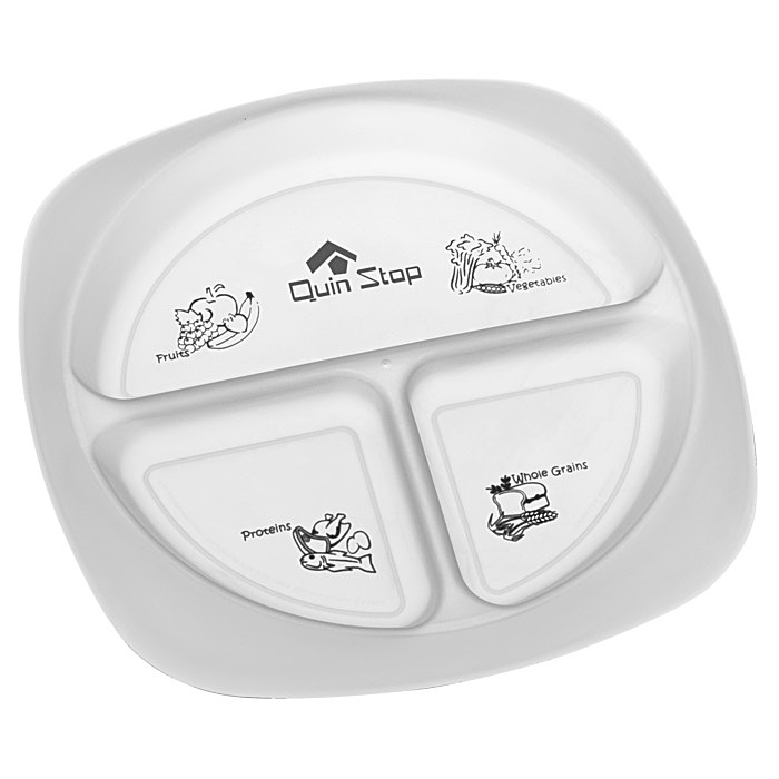 4imprint.ca: Children's Portion Plate - Food Graphics C117901-C-FG