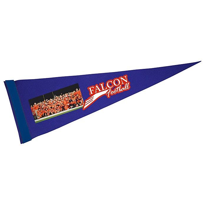 4imprint.ca: Premium Pennant - 9" x 24" C126846-924