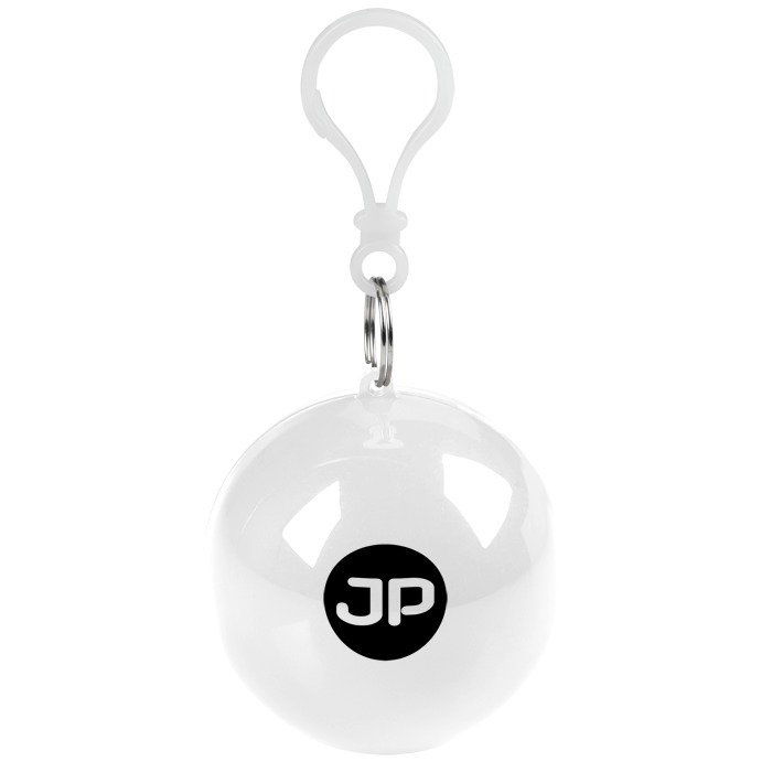 4imprint.ca: Poncho Ball Keychain C130479