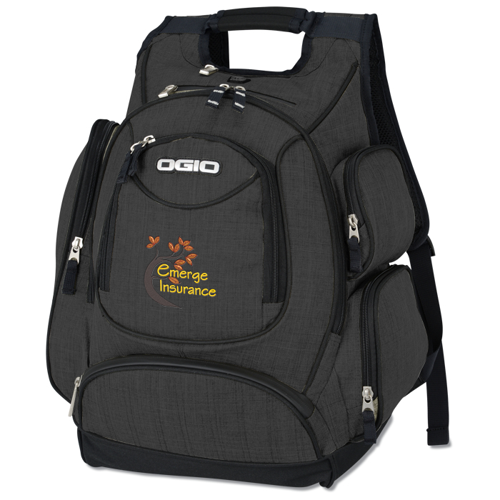 4imprint.ca: OGIO Metro Laptop Backpack - Heathered C132510-H