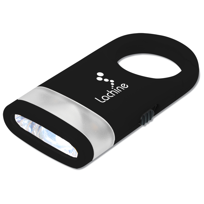 4imprint.ca: Locklight Carabiner Flashlight - 24 hr C131353-24HR