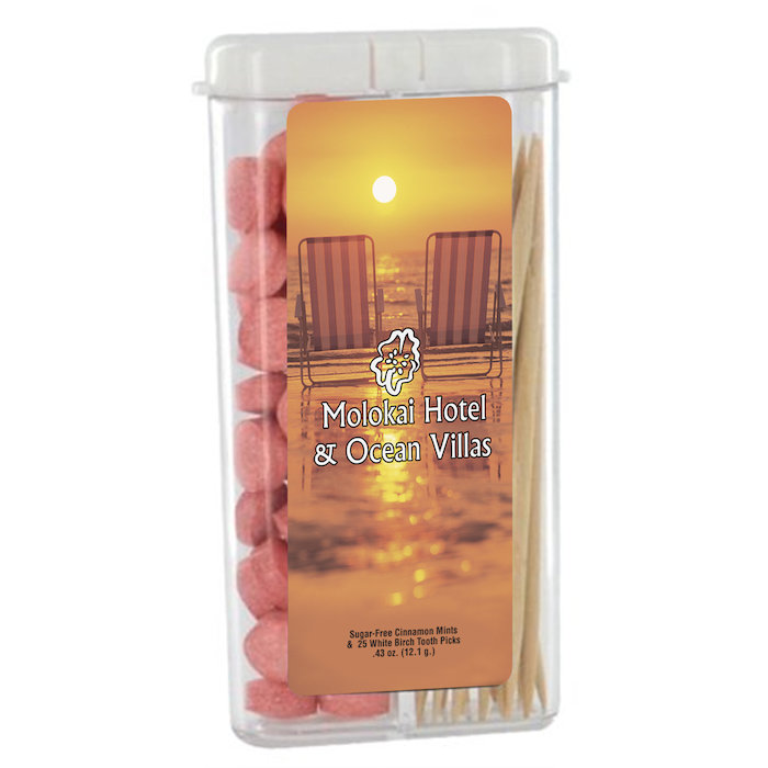 4imprint.ca: Mint & Toothpick Container C134937