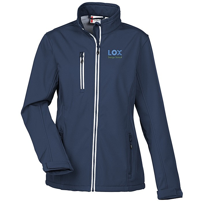 4imprint.ca: Telemark Soft Shell Jacket - Ladies' C144311-L