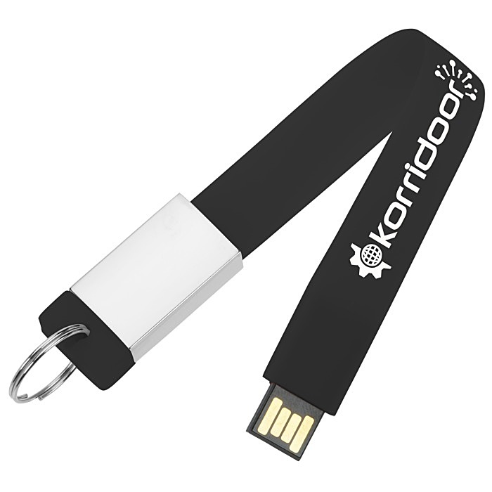 4imprint.ca: Loop USB Flash Drive Keychain - 8GB C147869-8G