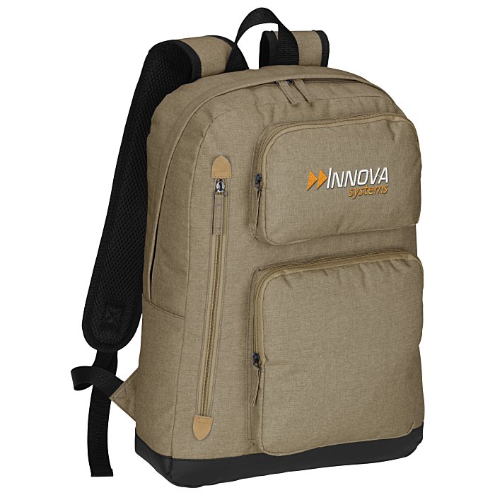 4imprint.ca: Merchant & Craft Elias 15" Laptop Backpack - Embroidered ...