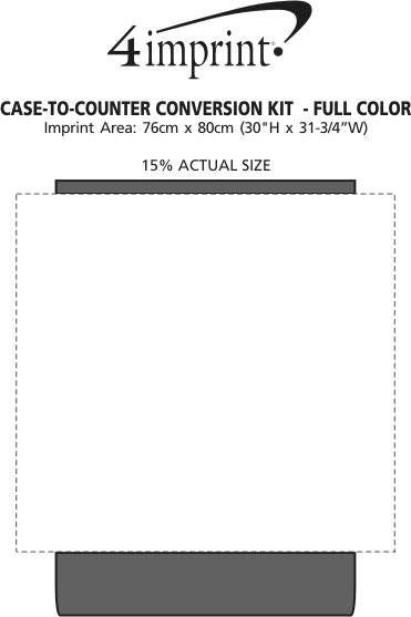 4imprint.ca: Case-to-Counter Conversion Kit - Full Colour C105981-FC