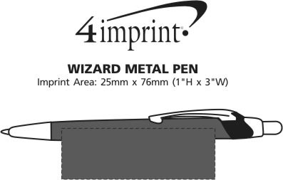 4imprint.ca: Dimensions Metal Pen - Custom C107560