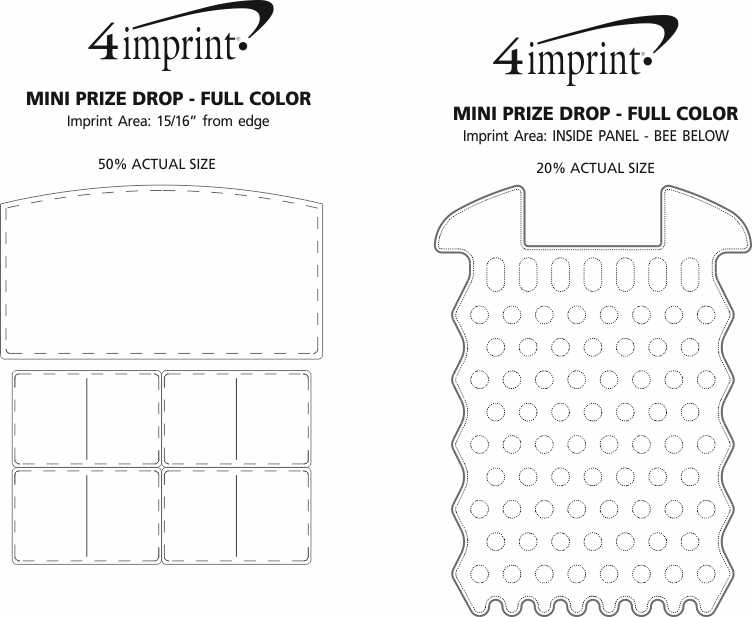 4imprint.ca: Mini Prize Drop - Full Colour C108167-MINI-FC