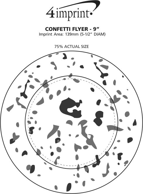 4imprint.ca: Confetti Flyer - 9" C119205