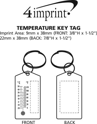 4imprint.ca: Temperature Keychain C119939