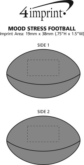 4imprint.ca: Mood Stress Football C122638
