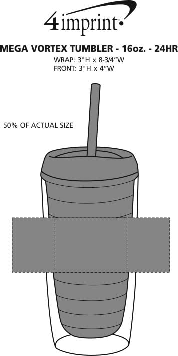 4imprint.ca: Mega Vortex Tumbler - 16 oz. - 24 hr C125520-16-24HR
