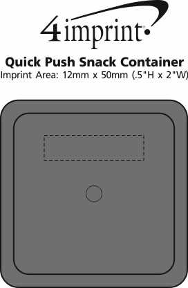 4imprint.ca: Quick Push Snack Container C140346