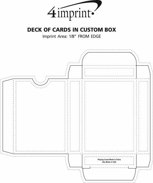 4imprint.ca: Deck of Cards in Custom Box C162312